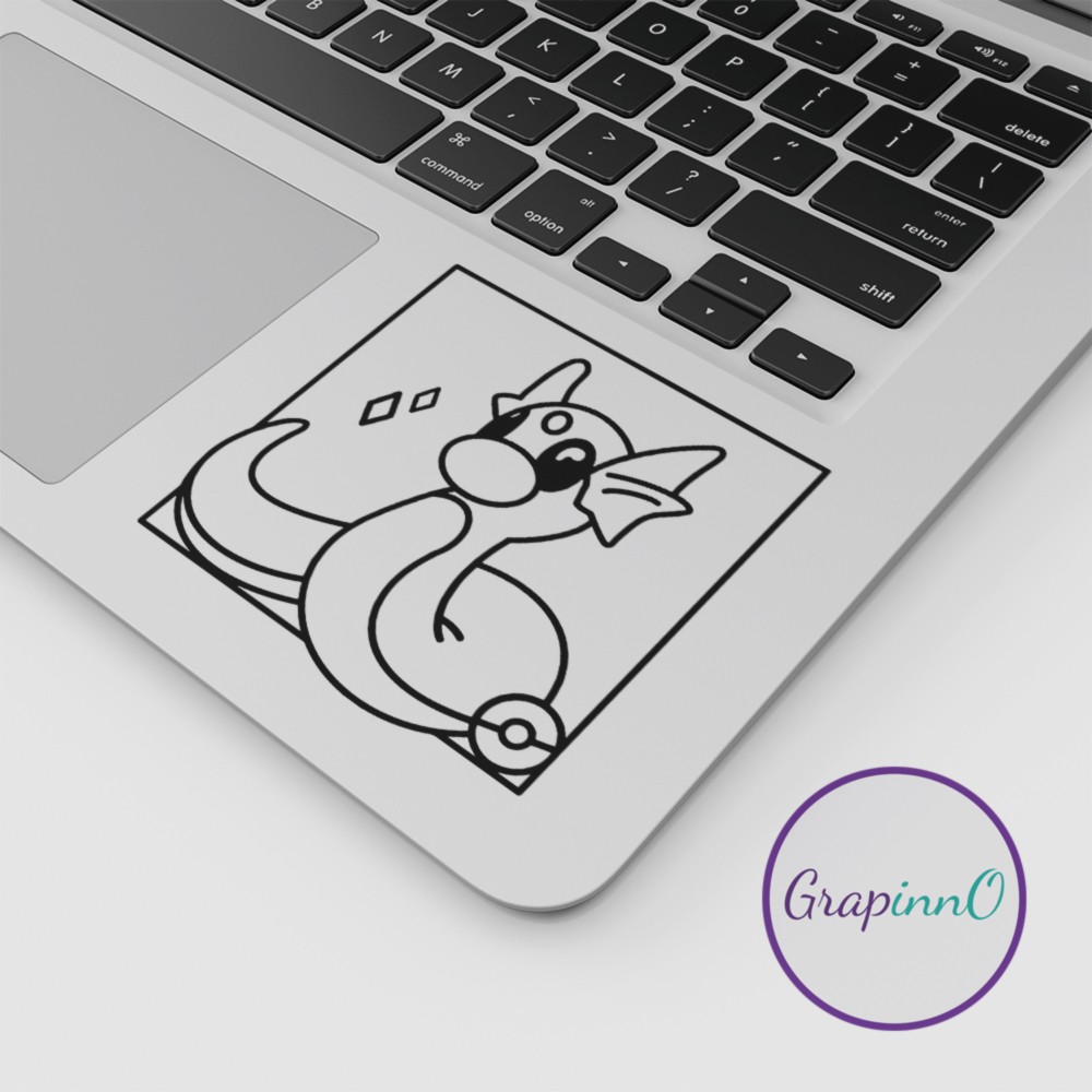 Jual Decal Sticker Dartini Dragonite Pokemon Anime Stiker Laptop ...