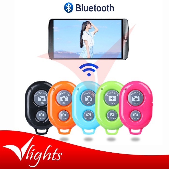 Jual Tomsis Remote Bluetooth Shutter for Handphone | Shopee Indonesia