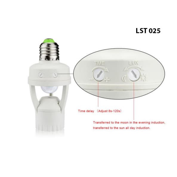 Jual Jualan Motion Sensor Plug Socket E27 Fitting Lampu Gerak Ir ...