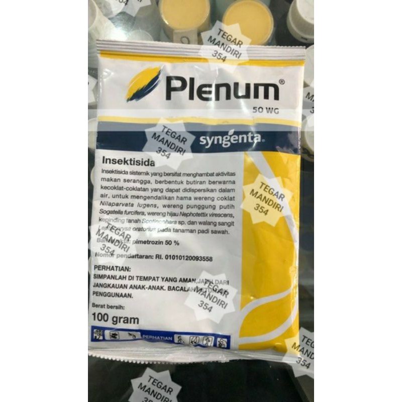 Jual Insektisida Plenum 100gram Racun wereng dan hama kepinding ...