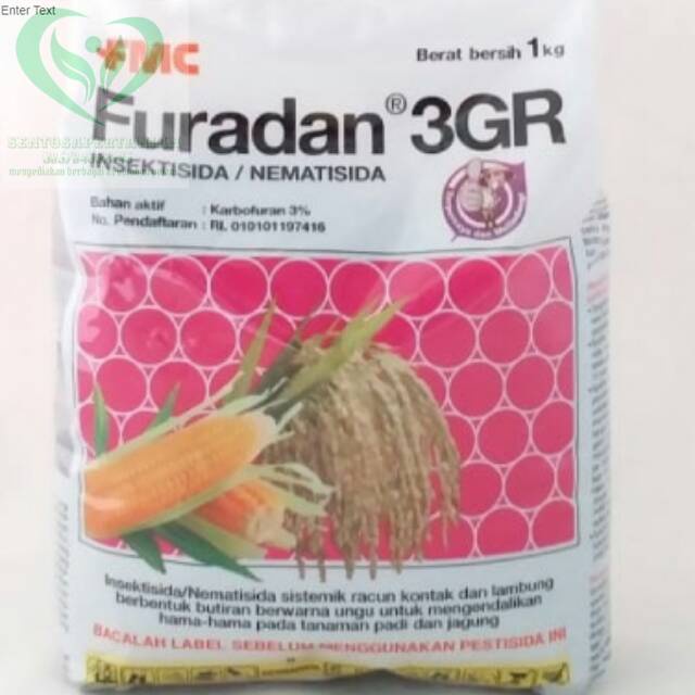 Jual insektisida nematisida FURADAN 3GR kemasan 1kg dari FMC | Shopee ...