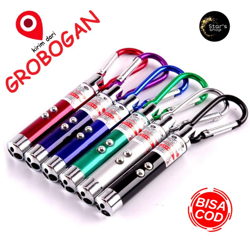 Jual laser mainan include gandyungan / Gantungan Kunci Laser Ulir ...