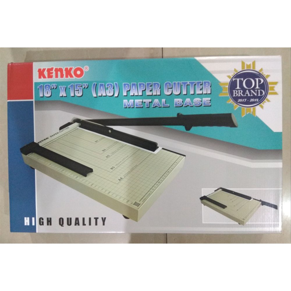 Jual Pemotong Kertas A3 KENKO / Paper Cutter A3 KENKO+ | Shopee Indonesia