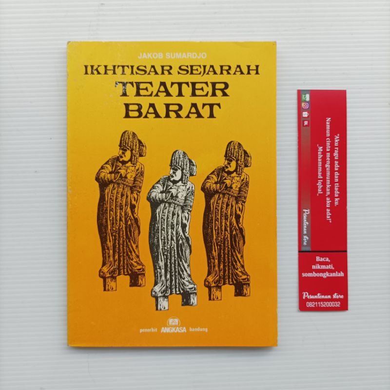 Jual BUKU INTISARI SEJARAH TEATER BARAT JAKOB SUMARDJO KODE UGM ...