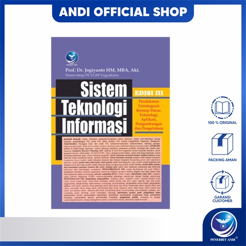 Jual Penerbit Andi - Sistem Teknologi Informasi, Pendekatan ...
