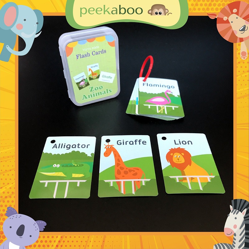 Jual (COD) FLASH CARD EDUKASI ANAK FLASH CARD ANAK MURAH TEBAL 18 TEMA ...