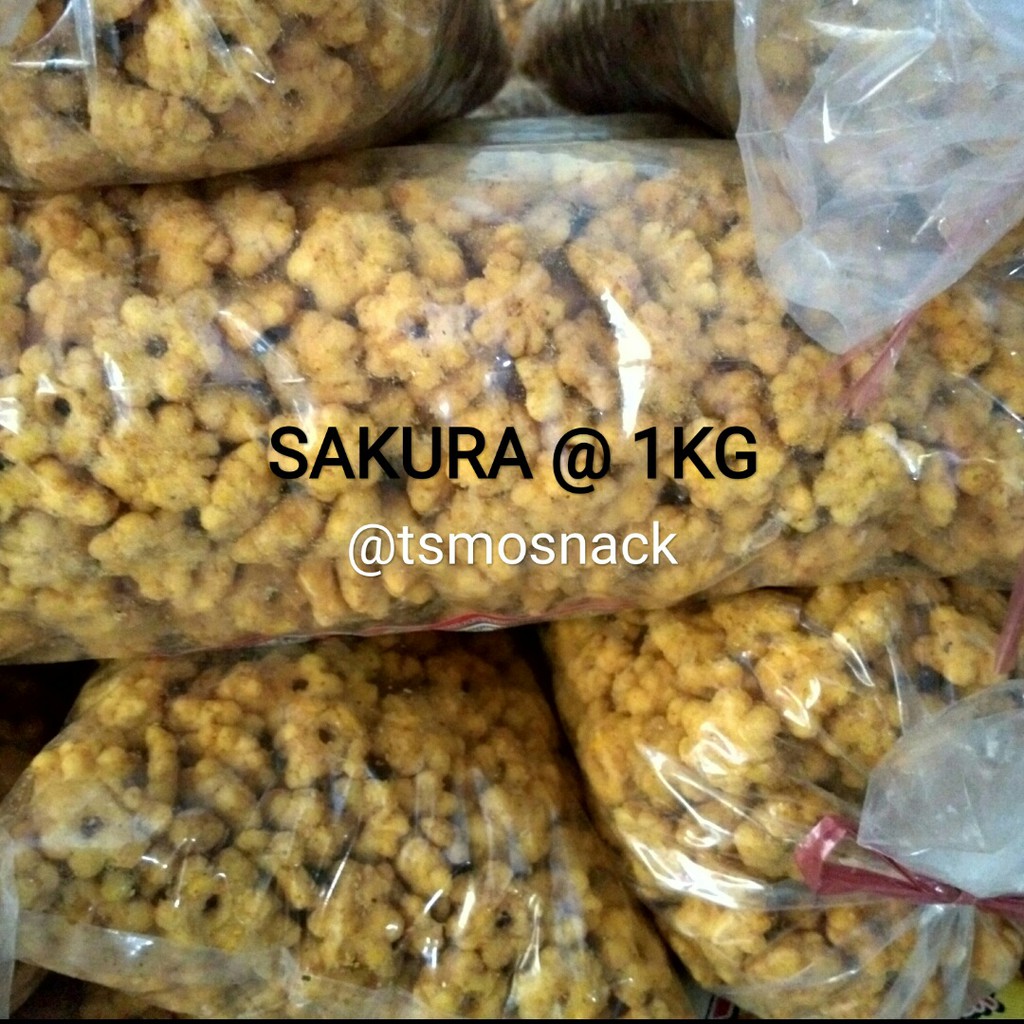 Jual SAKURA SNACK 1KG | Shopee Indonesia