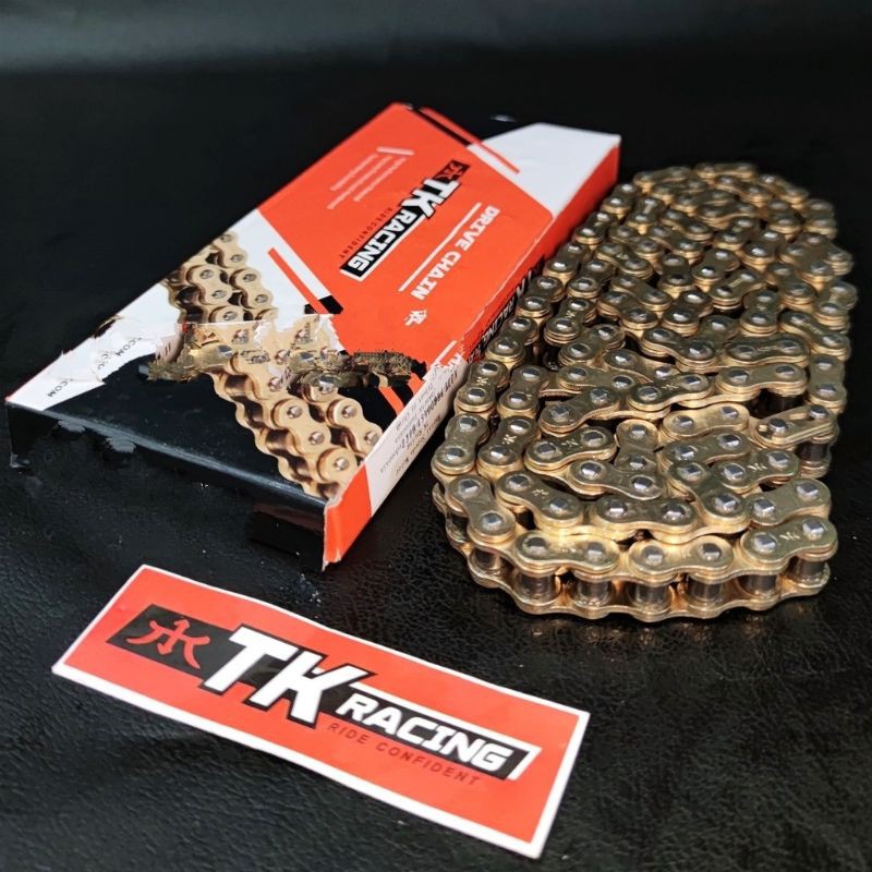 Jual RANTAI RANTE TK RACING TK 415 HS - 130 GOLD ORIGINAL | Shopee Indonesia