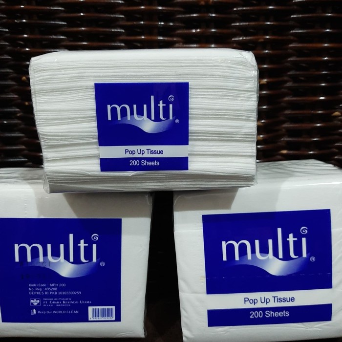 Jual TISSUE MULTI ECO POP UP HIGENIC 200'S | Shopee Indonesia