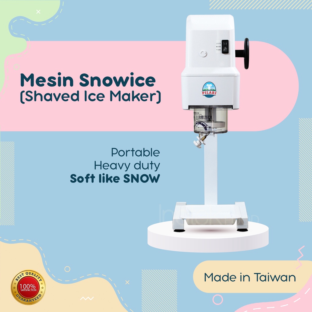 Jual Mesin Snow Ice / Snow ice Shaver Pilari JB-209 Made In Taiwan ...
