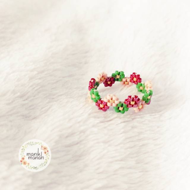Jual Simple line flower ring | Shopee Indonesia