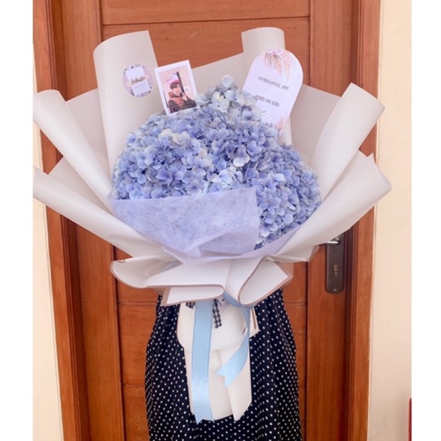 Jual HYDRANGEA BOUQUET - MEDIUM (FRESH/ASLI) | Shopee Indonesia