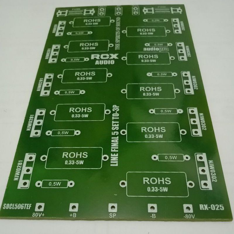 Jual pcb final 5set transistor final | Shopee Indonesia