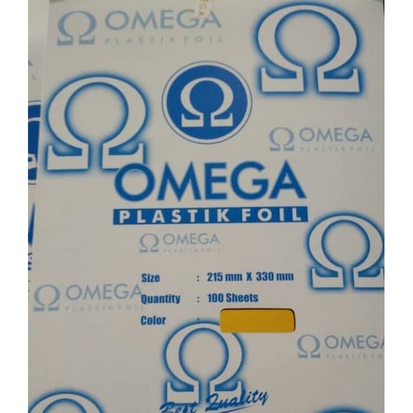 Jual Plastik foil omega / plastic foil omega / kertas foil omega / foil ...