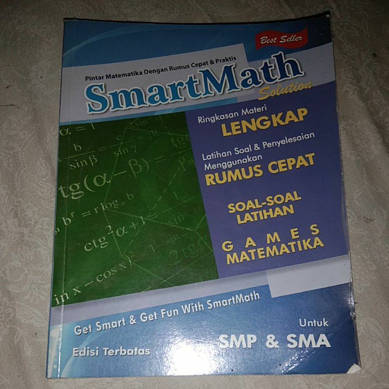 Jual Buku Pintar Matematika SmartMath Rumus Cepat & Praktis | Shopee Indonesia