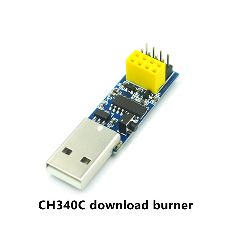 Jual Esp 01 Usb Ttl Downloader Programmer Module With Tact Switch