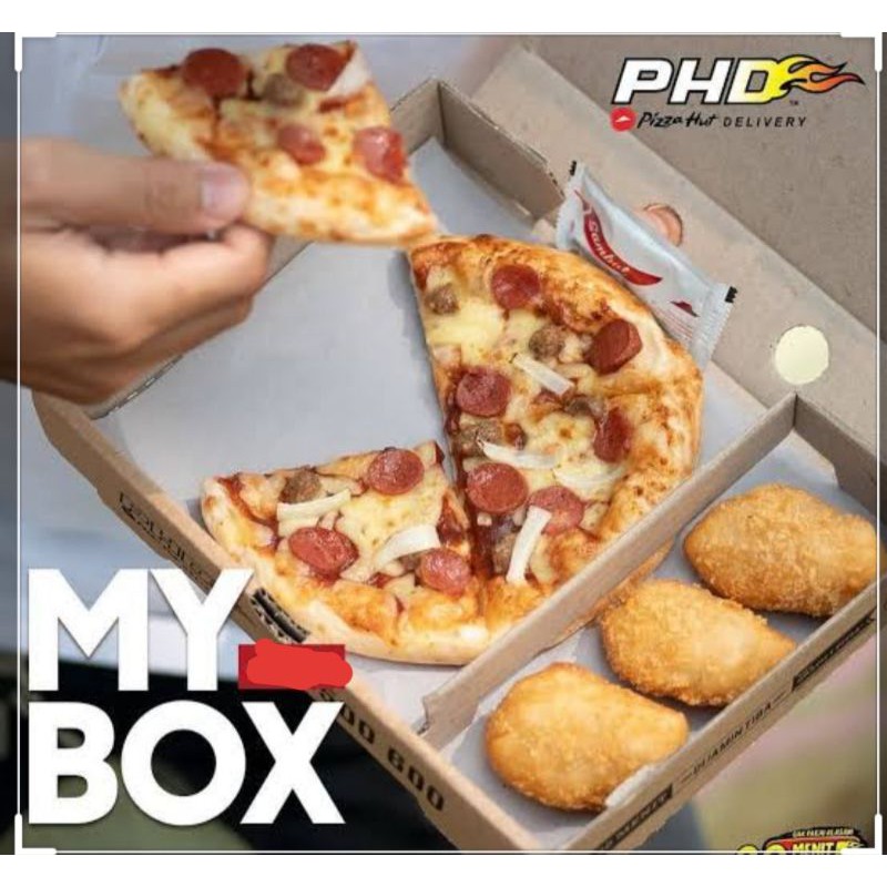 Jual MY BOX pizza hut PHD | Shopee Indonesia
