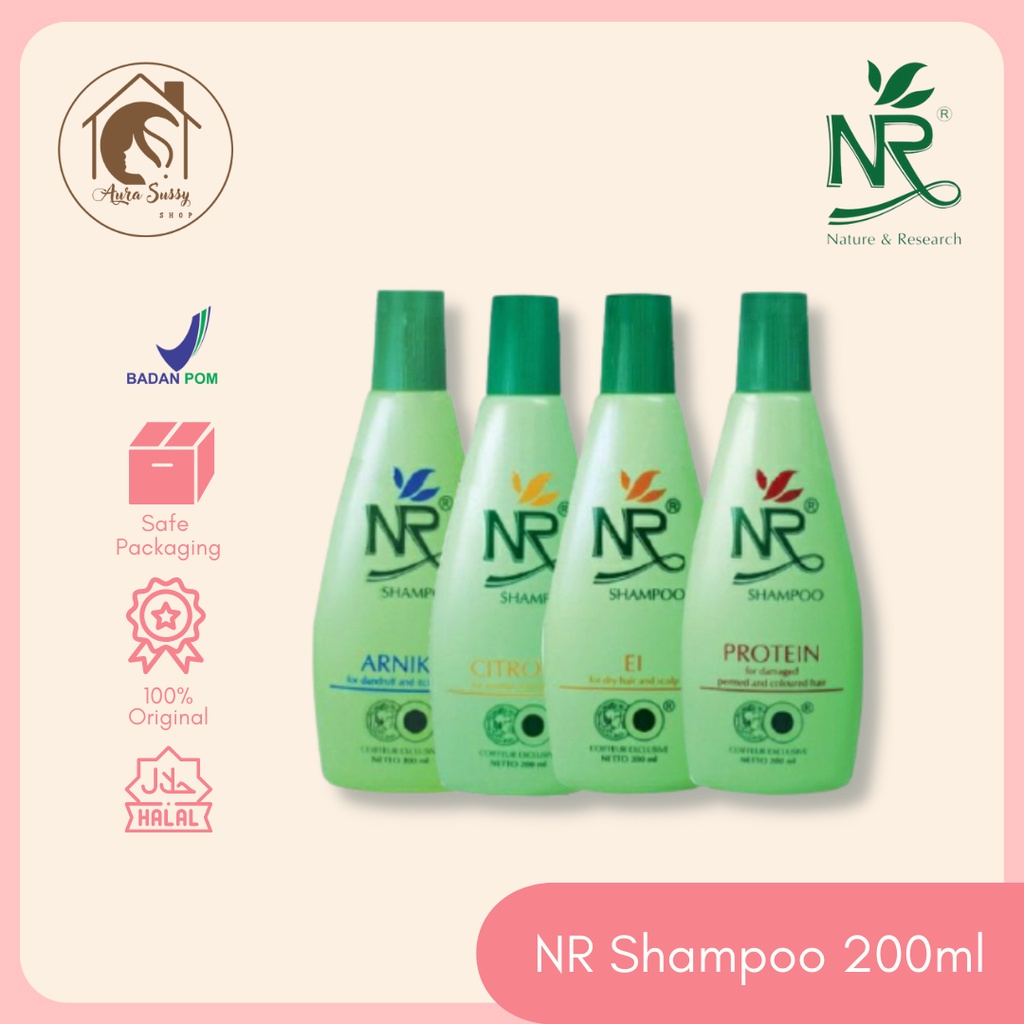 Jual NR Shampoo Arnika | Citrone | EI | Protein 200ml | Shopee Indonesia