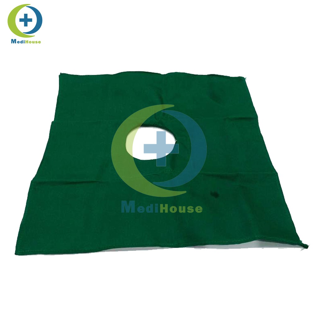 Jual Duk Bolong 30 x 30 Doek Lubang 30cm x 30 cm Kain Operasi | Shopee ...