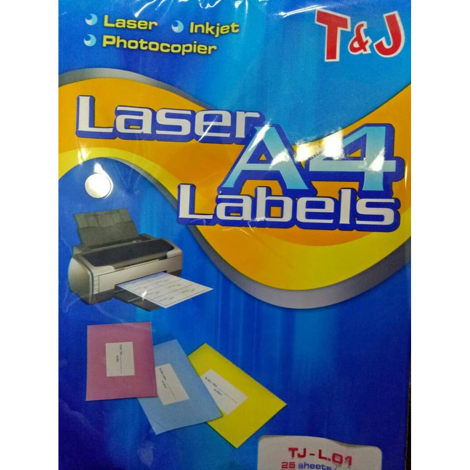 Jual STICKER LABEL TOM&JERRY A4 / LASER A4 LABEL | Shopee Indonesia