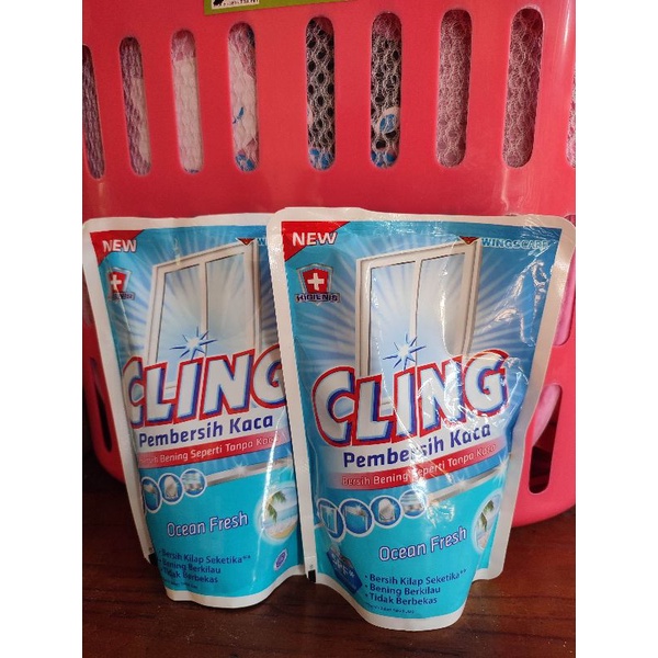 Jual CLING 425ML Pembersih Kaca Ocean Glass cleaner ( Murah √ ...