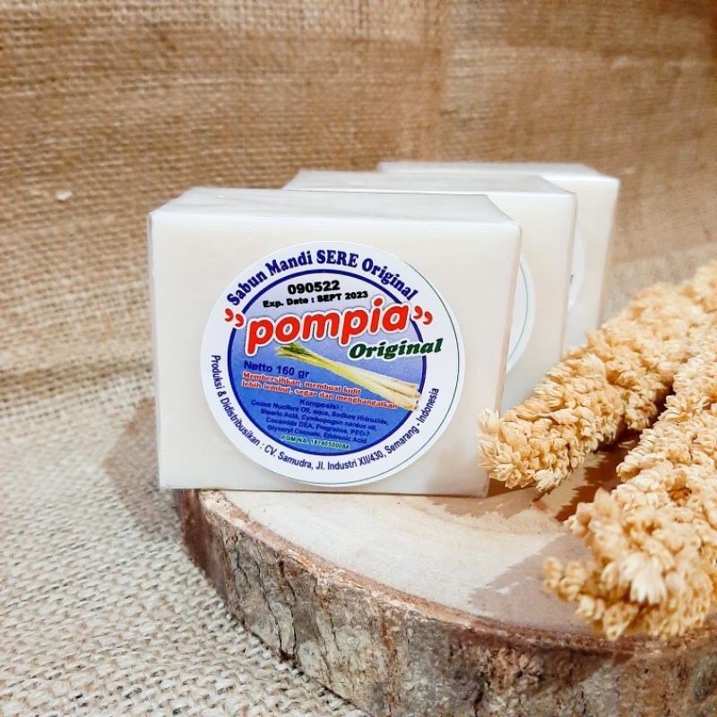 Jual Sabun Sereh Pompia Original Kotak 160gr | Shopee Indonesia