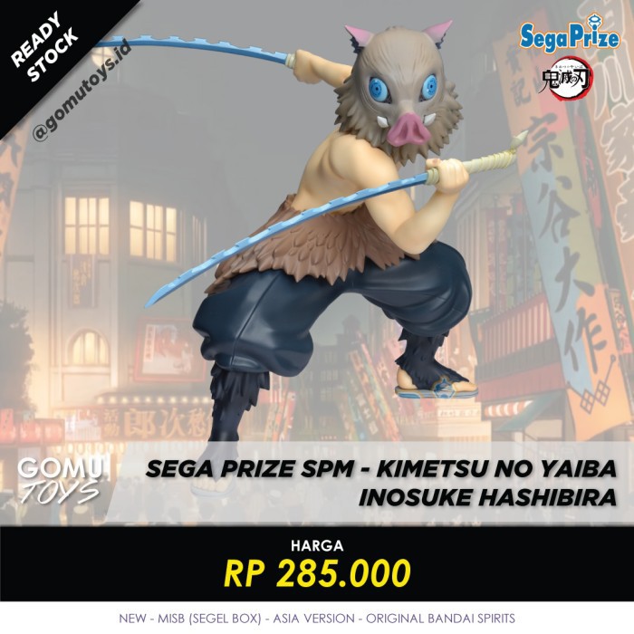 Jual Kimetsu No Yaiba Sega Prize SPM Figure Inosuke Hashibira Original | Shopee Indonesia