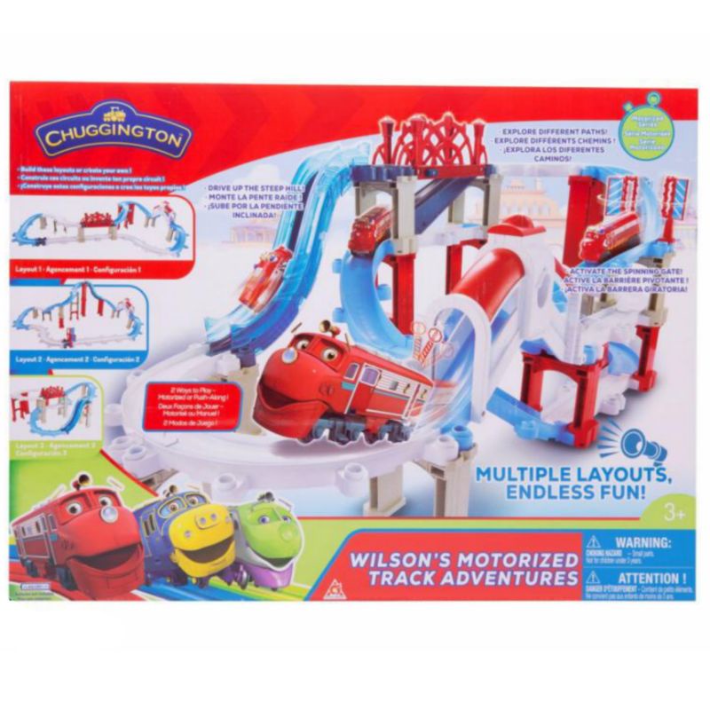 Jual Mainan anak track kereta wilsons motorized track adventure ...