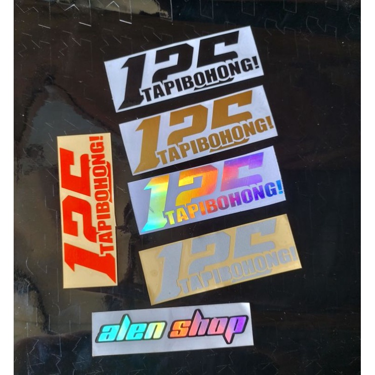 Jual STIKER CUTTING 125 TAPI BOHONG | Shopee Indonesia