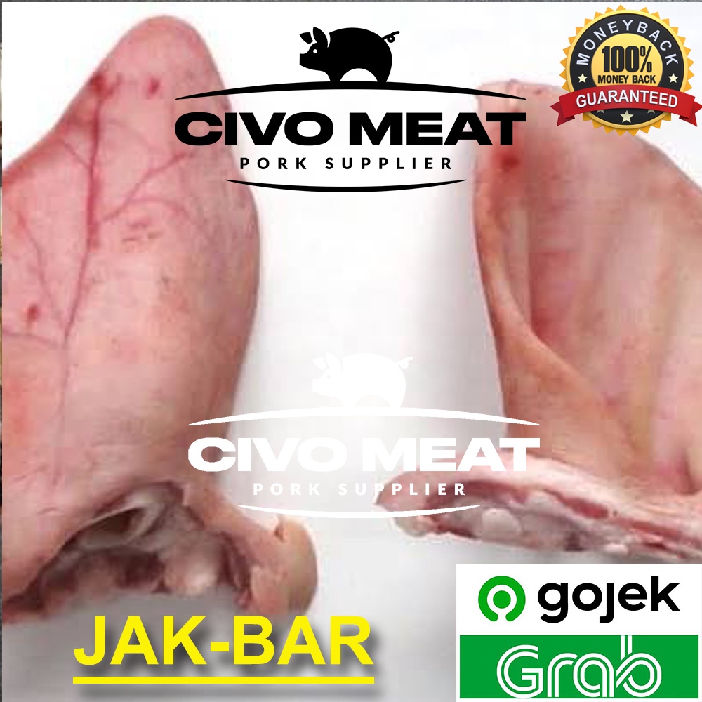 Jual Kuping Babi / Telinga Babi 1pasang | Shopee Indonesia