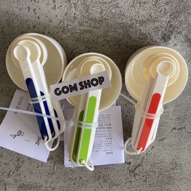 Jual IKEA STAM SENDOK TAKAR MEASURE SPOON SET ISI 4pcs | Shopee Indonesia