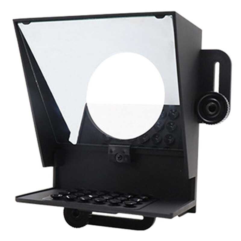 Jual AMBITFUL Mini Teleprompter Portable Autocue with Remote - TLM1 ...