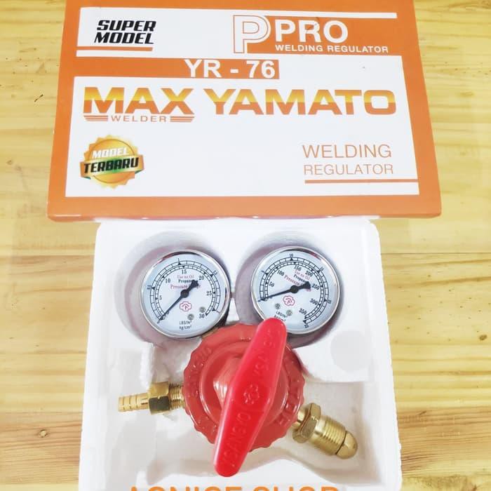 Jual Original Regulator Las Propane LPG MaxYamato Tabung Gas Elpiji Weld | Shopee Indonesia