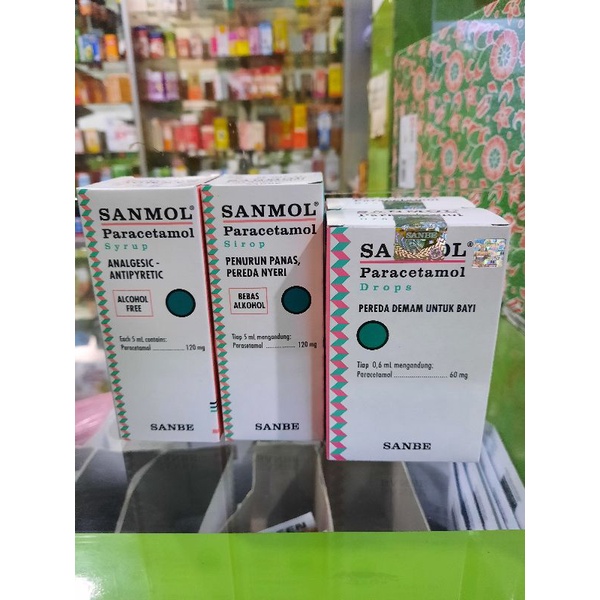 Jual Sanmol syrup / Sanmol drop | Shopee Indonesia