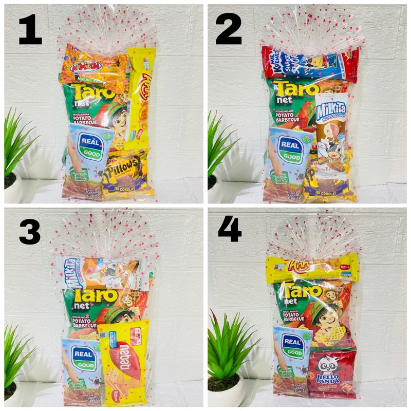 Jual Paket snack ulang tahun murah paket hemat/goodie bag ulang tahun ...
