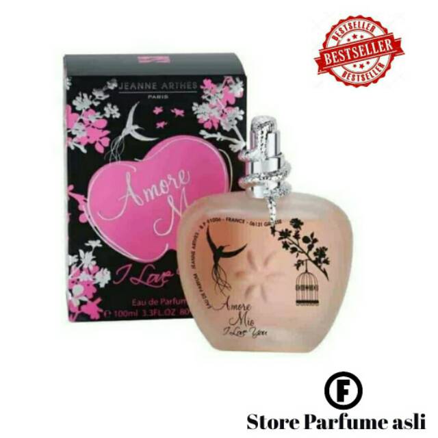 Jual Parfum Original Jeanne Arthes Amore Mio I Love You Parfum Wanita Edp 100ml | Shopee Indonesia