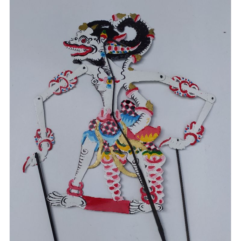 Jual kerajinan tangan wayang kulit kertas Hanoman Anoman 50 cm | Shopee ...