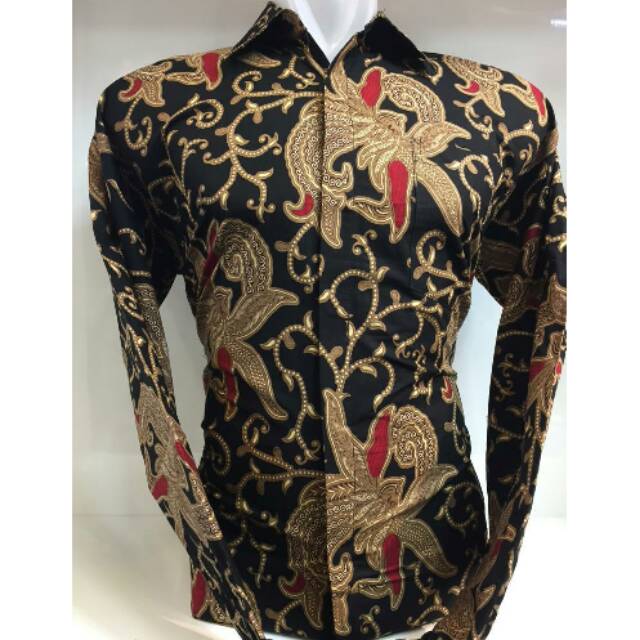Jual Batik Eksklusif Katun Batu Raden Lengan Panjang | Shopee Indonesia