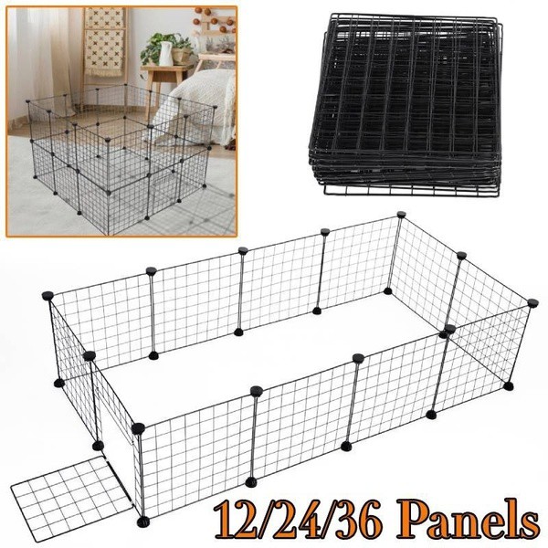 Jual PAKET 6pc Cage Grid C&C Pet Fence Kandang Hamster | Kandang ...
