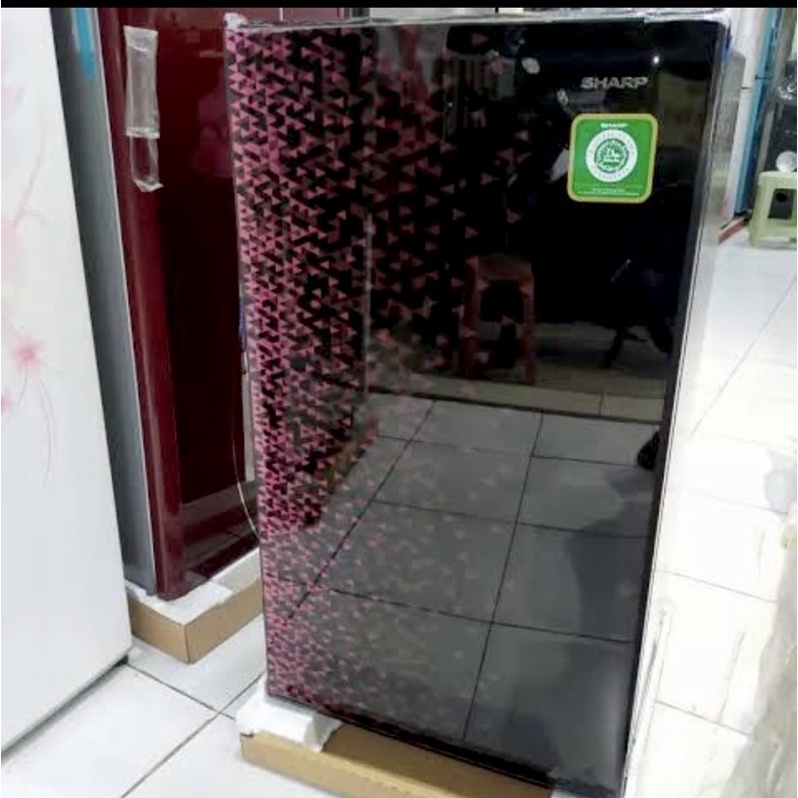 Jual Kulkas Sharp 1 pintu lemari es SJX-165 MG | Shopee Indonesia