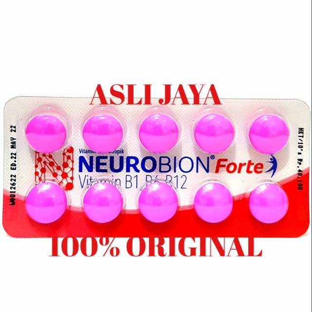 Jual Neurobion Forte Isi 10 Tablet (Tablet Pink) - Obat Kesemutan dan ...
