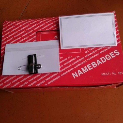 Jual NAME TAG MULTI NAMEBADGES 50PCS(1PACK) | Shopee Indonesia