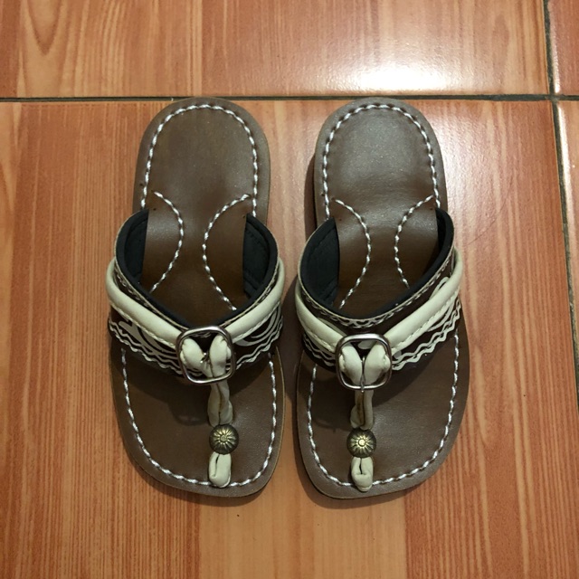 Jual Sandal padang datuk tradisional baby kids bayi batik jawa | Shopee ...