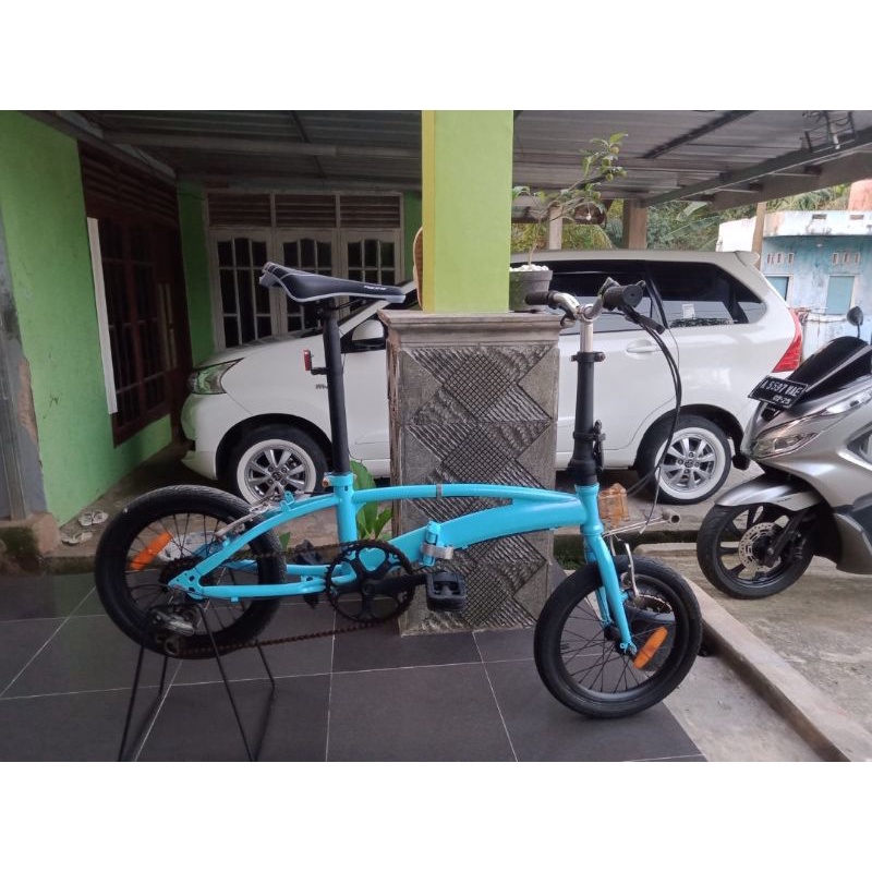 Jual sepeda lipat ring 16 dholpin siap gowes | Shopee Indonesia