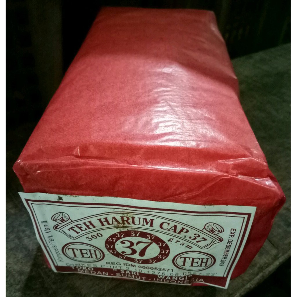 Jual (COD) TEH INDONESIA TEH HARUM CAP 37 KHAS MEDAN 500 GR BUBUK TEH ...