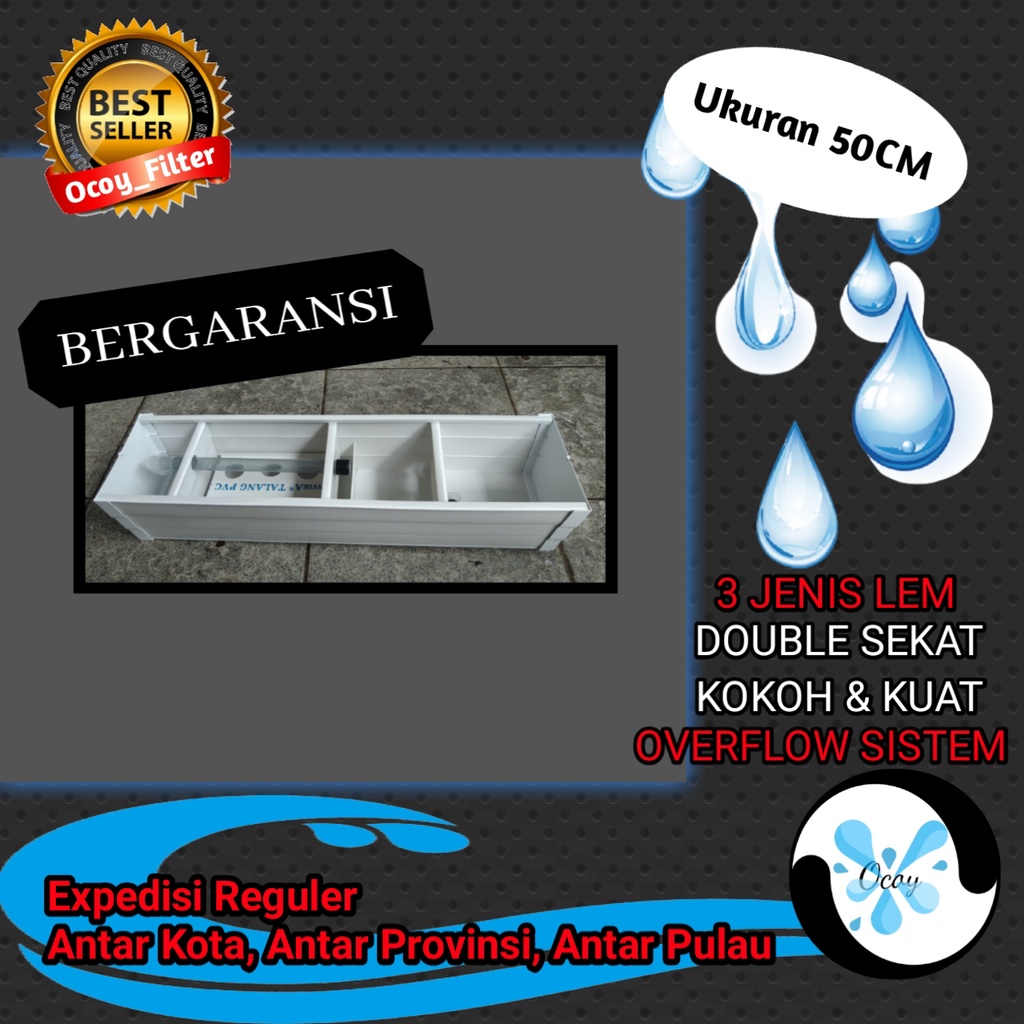 Jual Filter Talang / Top Filter Talang Aquarium / Talang Filter Ukuran ...