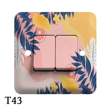 Jual Stiker Tombol Lampu Saklar Tropical Wall Sticker Wall Decor Hiasan ...