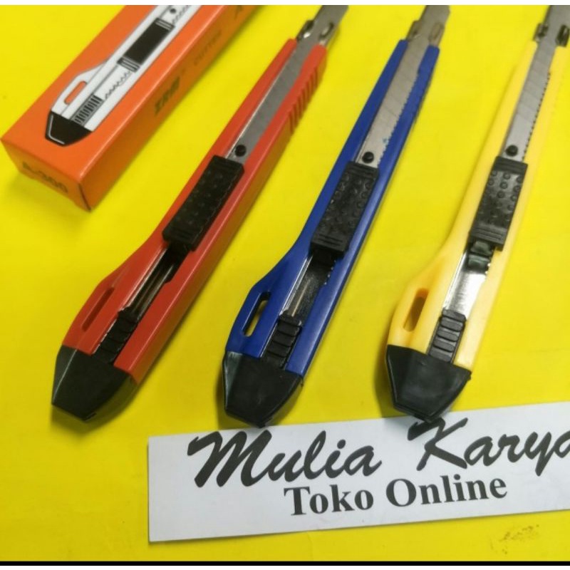 Jual Cutter Autolock A300 ZRM Gagang Tebal Mengunci Otomatis | Shopee ...