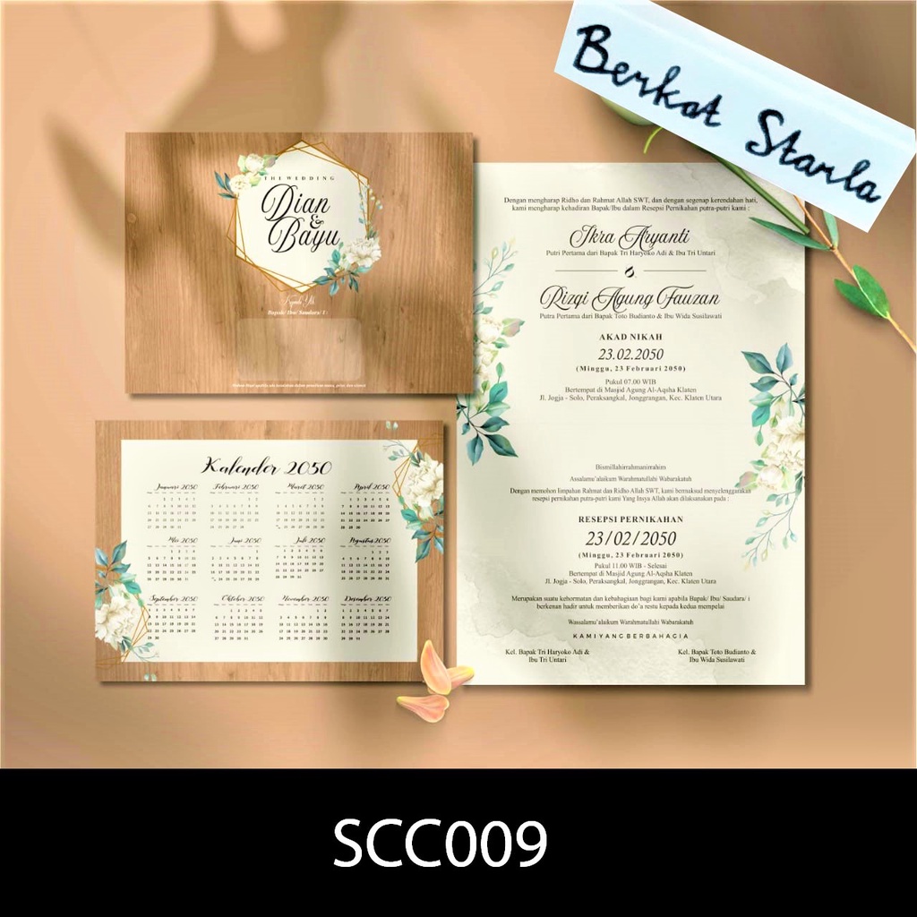 Jual Undangan Blangko /Blanko /Undangan Pernikahan/Undangan Nikah/Undangan Murah /Undangan Kece ...