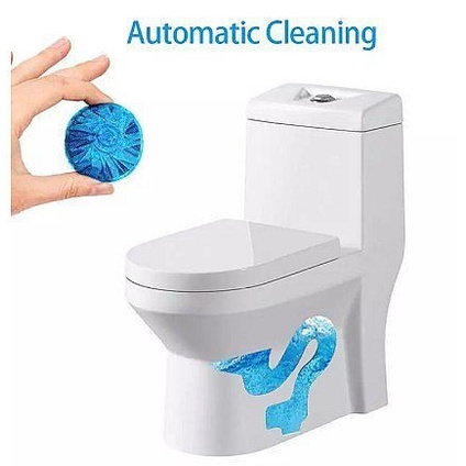Jual Pembersih Tablet Biru Pewangi Kloset Toilet duduk WC Anti Kuman ...